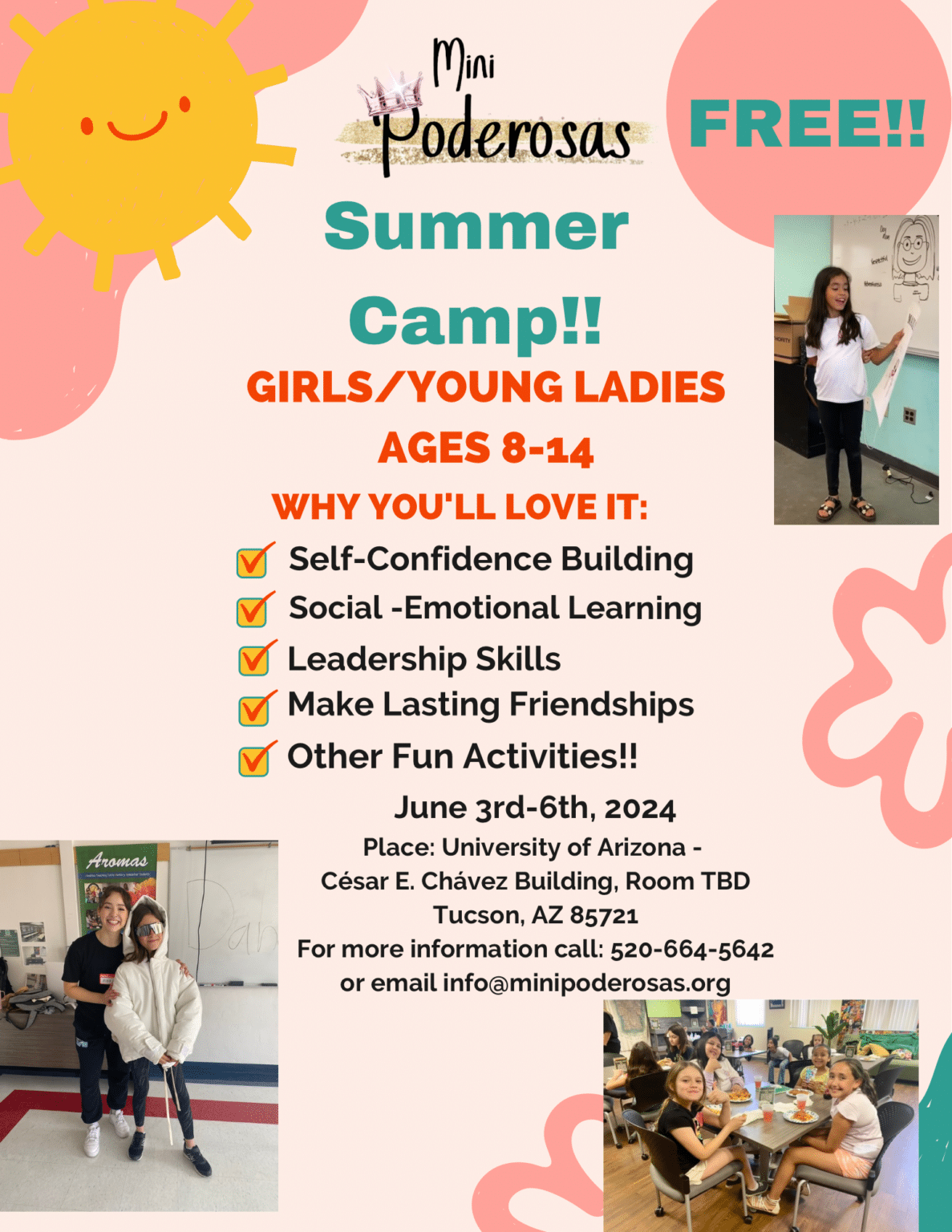 Mini Poderosas Summer Camp - Shotz de Salud